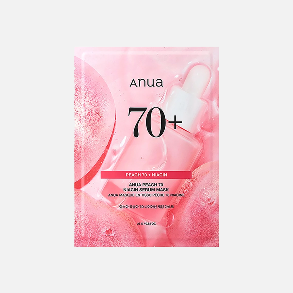 Peach 70% Niacin Serum Mask – Mimo Mimo